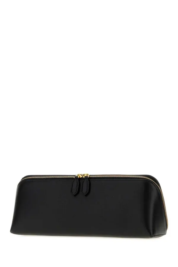 Alaïa Delta Clutch - Black