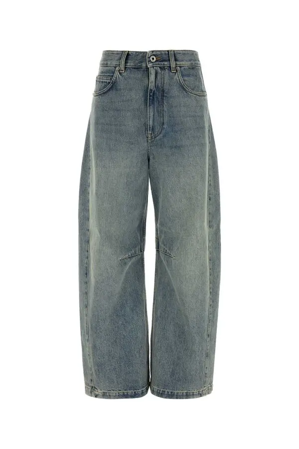 Loewe Denim Wide-leg Jeans - Blue