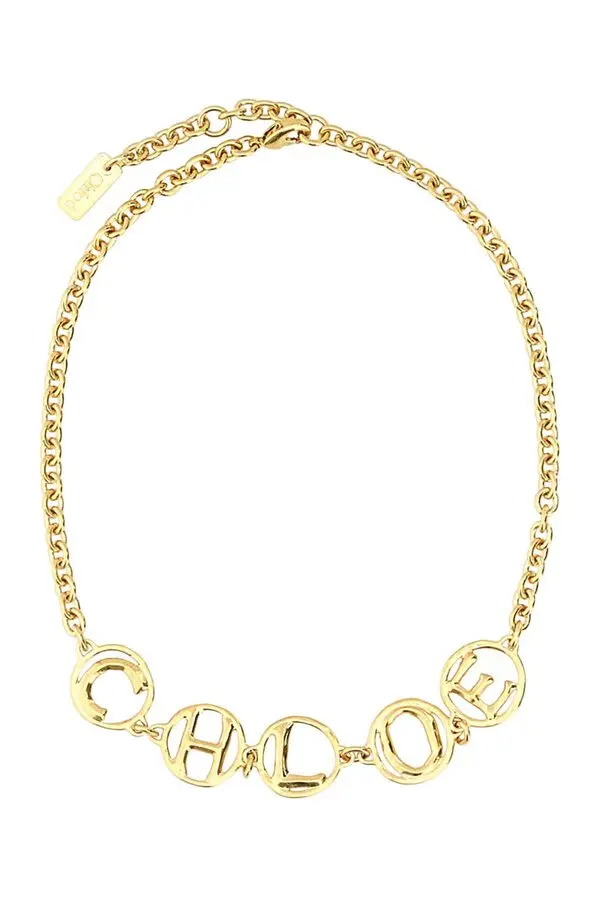 Chloé Metal Script Chocker