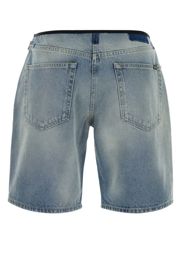 Prada Denim Bermuda Shorts