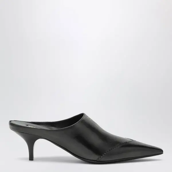Miu Miu Heeled Mules In Leather