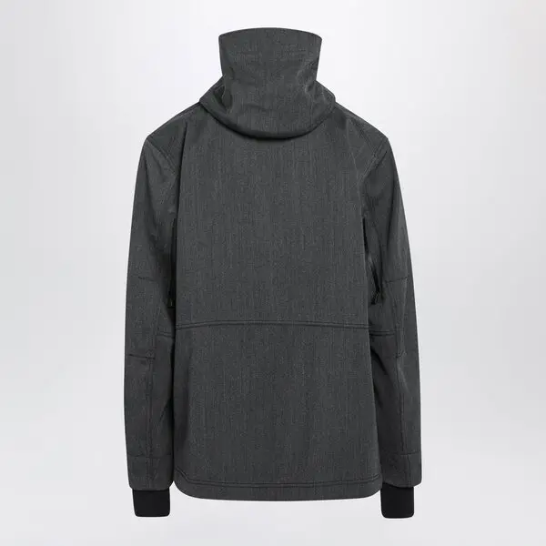 Moncler Dark Grey Ardiden Ski Jacket In Technical Wool