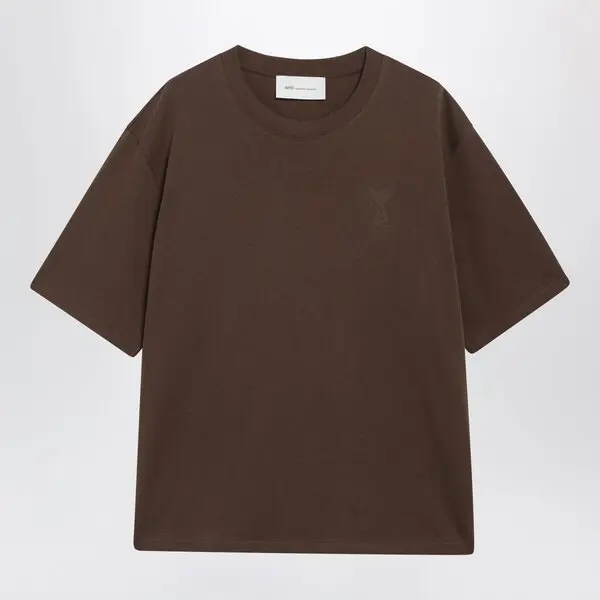 AMI Paris Chocolate De Coeur T-shirt