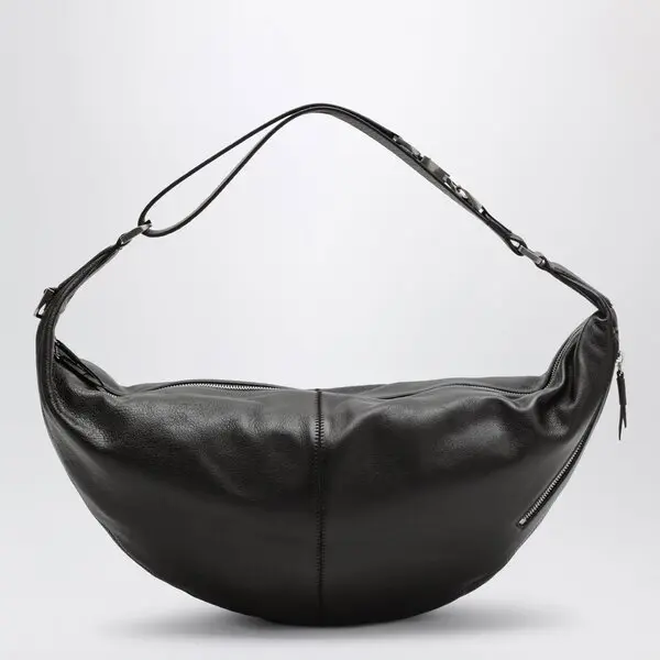 LEMAIRE Quiver Clip Dark Leather Bag