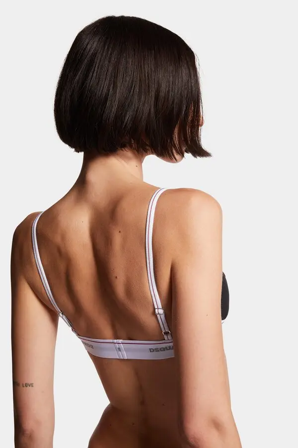 Dsquared2 Logo Triangle Bra