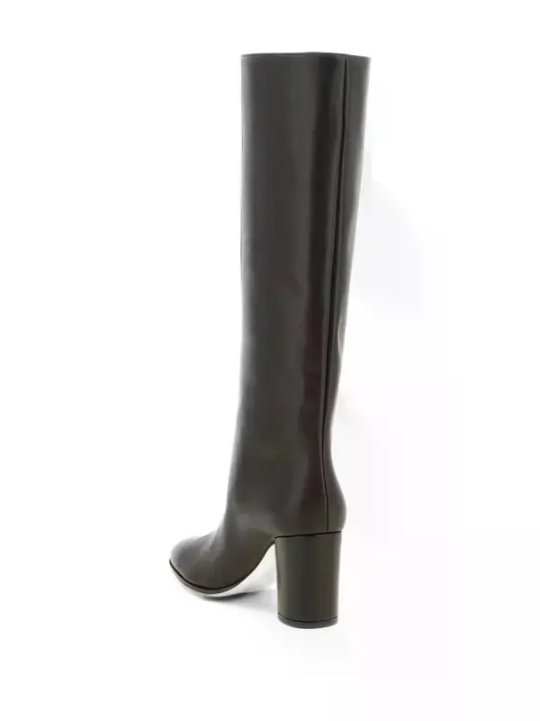 GIANVITO ROSSI Dana Heeled Boots - Brown