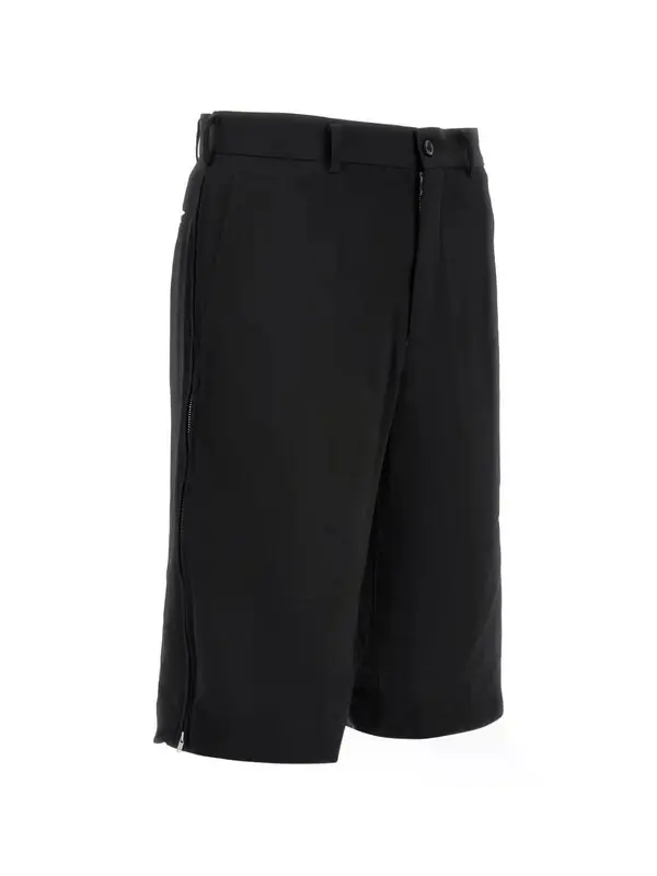 Comme Des Garçons Belt-loop Bermuda Shorts