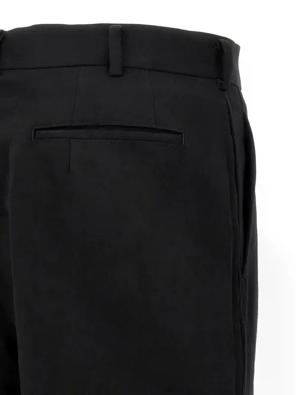 Comme Des Garçons Belt-loop Bermuda Shorts