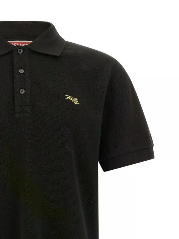 Kenzo Jumping Tiger Embroidery Polo Shirt