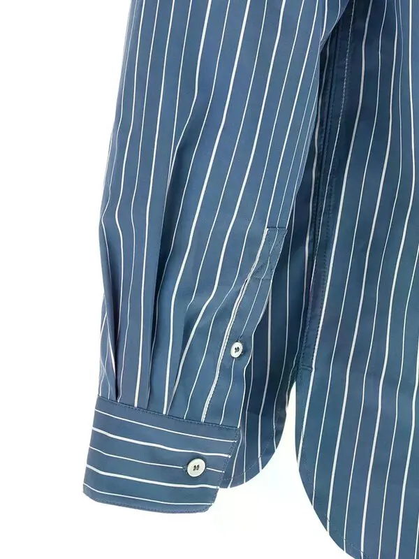 A.p.c. Malo Striped Cotton Shirt