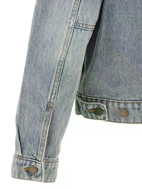 ENTIRE STUDIOS Faded-effect Denim Jacket