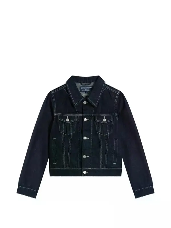 Juicy Couture Contrast-stitch Denim Jacket - Blue
