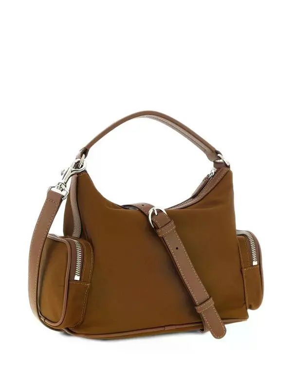 Stella McCartney Dartmoor Logo-charm Zip-pocket Crossbody Bag