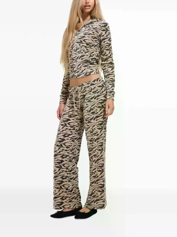 Juicy Couture Zebra-print Track Pants
