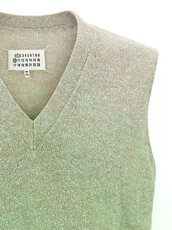 MAISON MARGIELA V-neck Sleeveless Vest