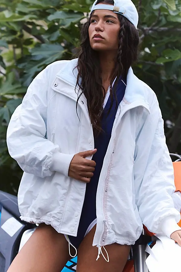 Free People Field Tripper Fleece-lined Jacket - White Combo