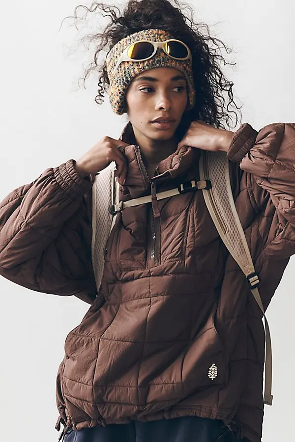 Free People Pippa Packable Parka - Cocoa