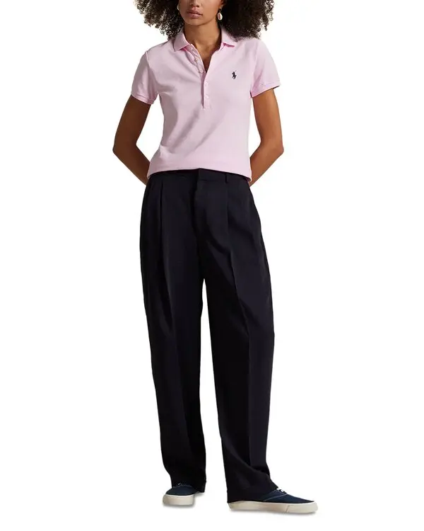 Polo Ralph Lauren Slim-fit Stretch Polo Shirt - Pink