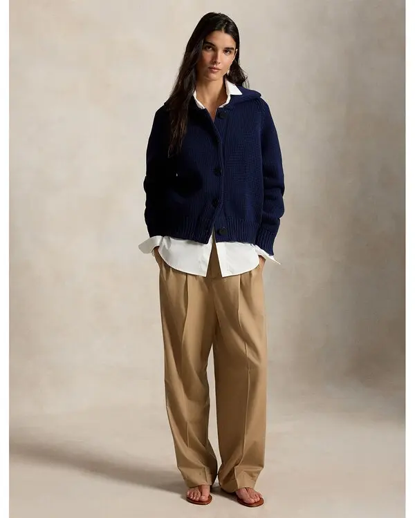 Polo Ralph Lauren Cotton Blend Buttoned Cardigan