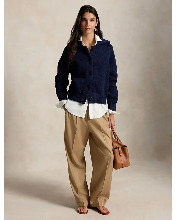 Polo Ralph Lauren Cotton Blend Buttoned Cardigan