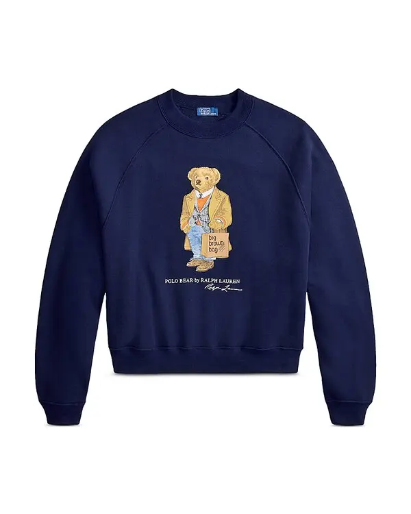 Polo Ralph Lauren Polo Bear Fleece Crewneck Sweatshirt Exclusive - Blue