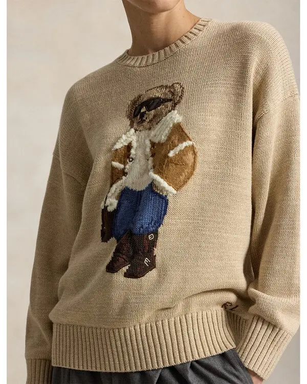 Polo Ralph Lauren Winter Polo Bear Crewneck Sweater