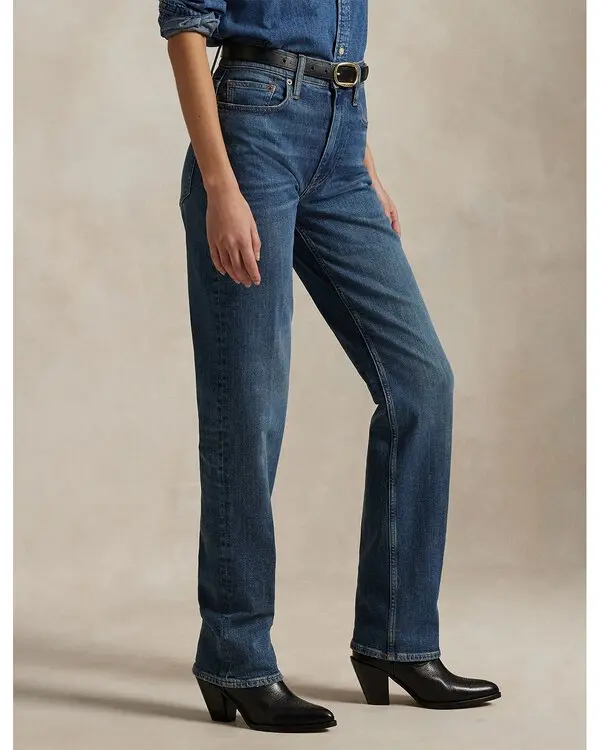 Polo Ralph Lauren High Rise Straight Jeans