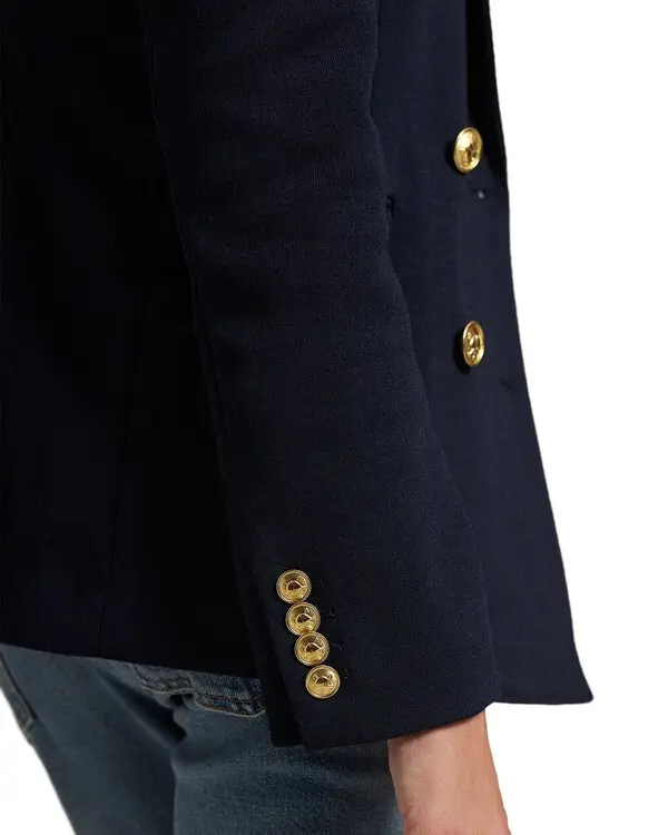 Polo Ralph Lauren Knit Double Breasted Blazer