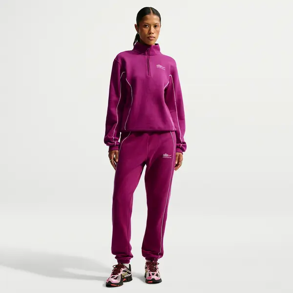 Nike Studio Fleece Medium Weight 1/4-zip Top