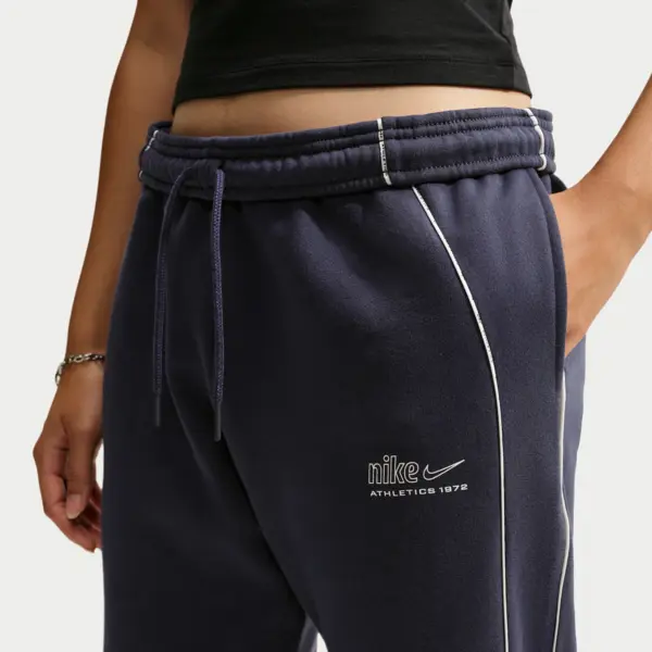 Nike Studio Fleece Medium Weight Mid-rise Cuffed Pants
