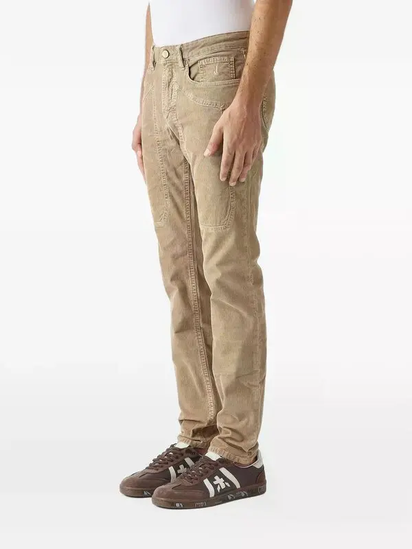JECKERSON John Patch-detail Corduroy Trousers