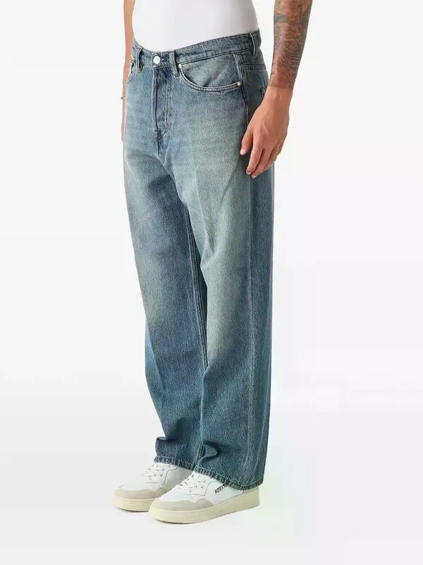 NINE:INTHE:MORNING Icaro Pressed-crease Straight-leg Jeans