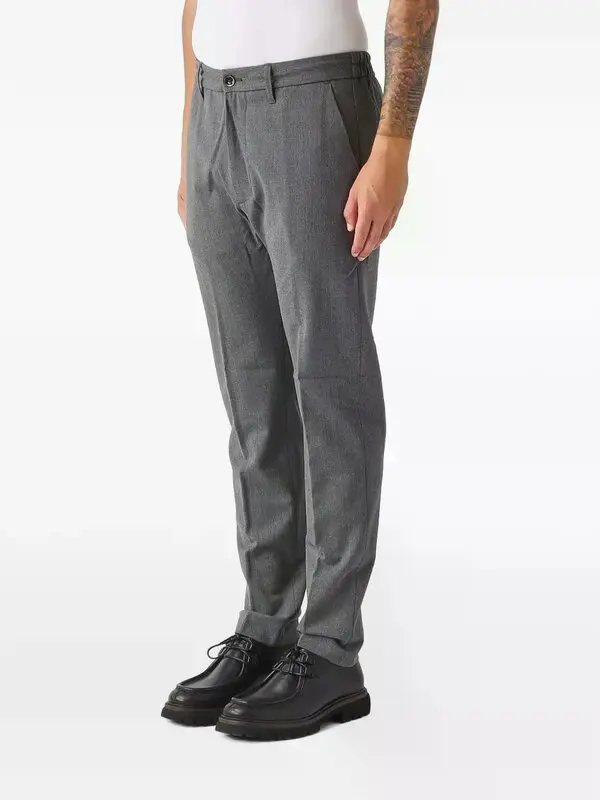 NINE:INTHE:MORNING Pressed-crease Tailored Trousers