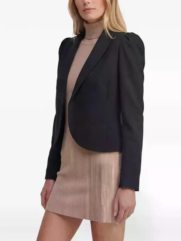 Guy Laroche Puff-sleeve Shawl-lapel Blazer