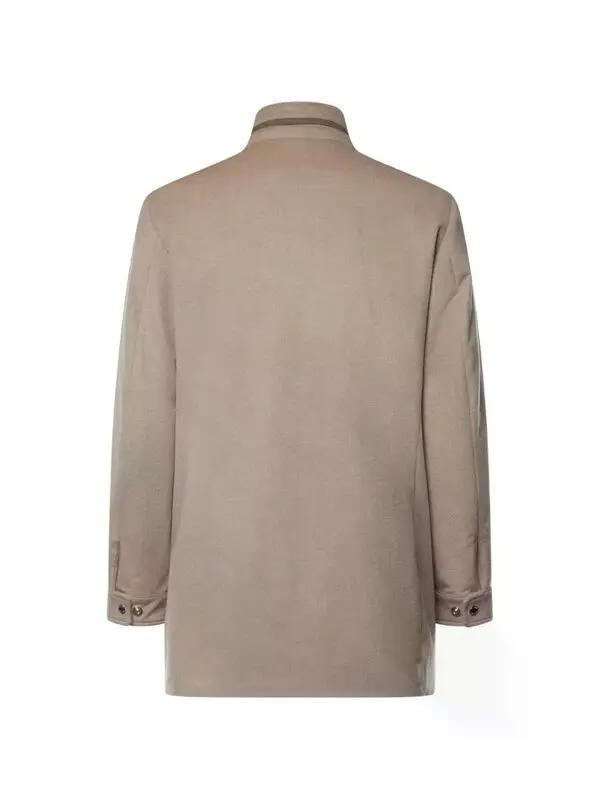 MOORER Cashmere High-neck Coat
