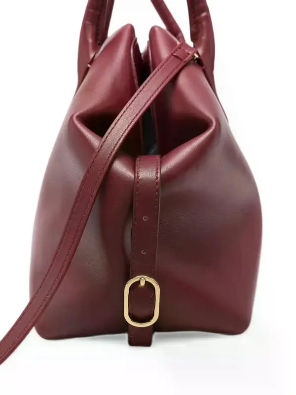 THEMOIRE Medium Talia Ruched Tote Bag