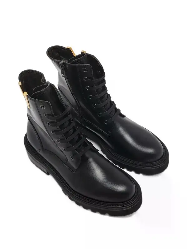 VIA ROMA 15 V-plaque Lace-up Boots