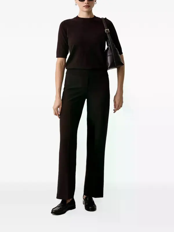 MORGAN Poya.f Straight-leg Trousers - Brown