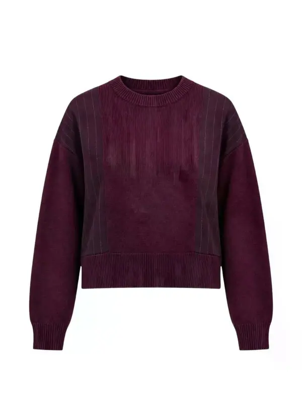 NENETTE Michel Crew-neck Sweater - Purple