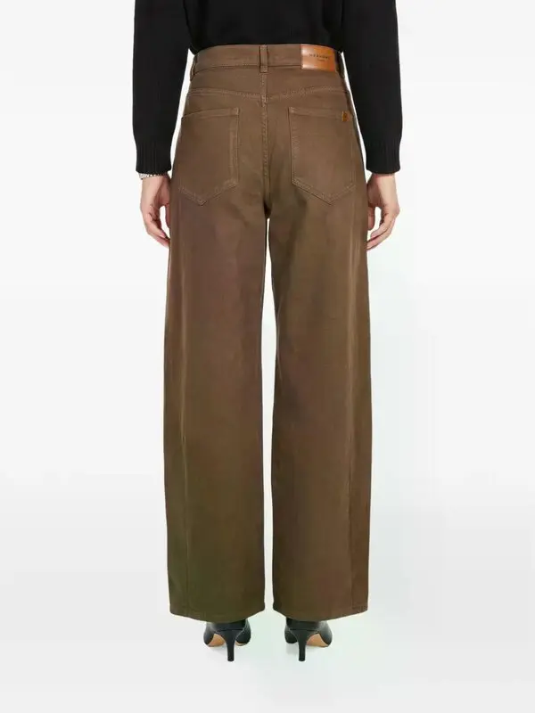 Max Mara Cotton Drill Trousers