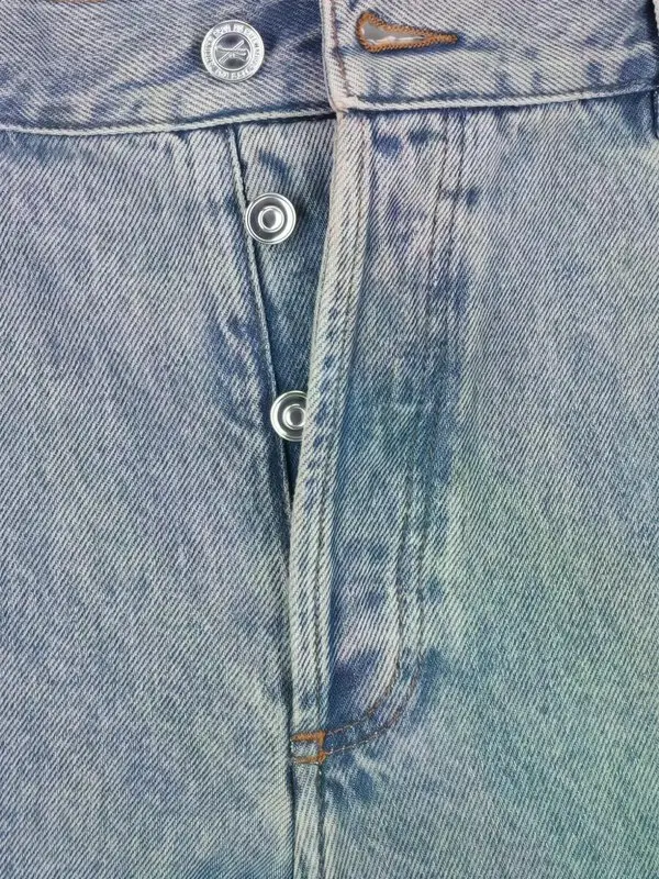 A.p.c. Stonewashed Straight-leg Jeans