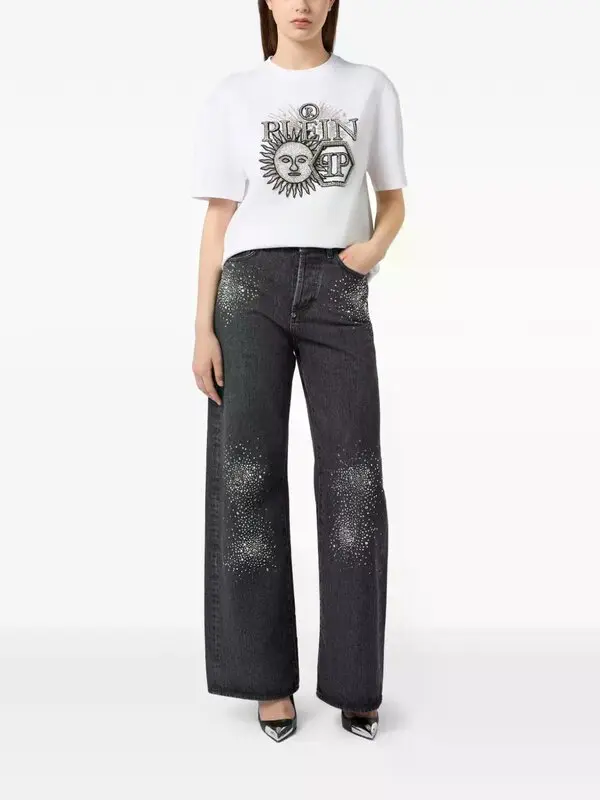 Philipp Plein Stud-embellished Jeans