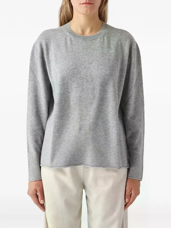 GRAN SASSO Crew-neck Long-sleeve Sweater