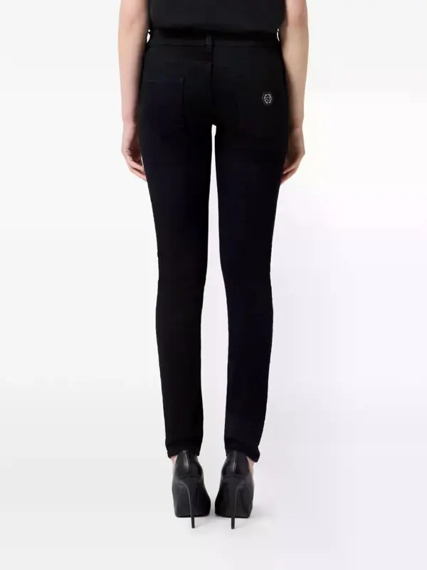 Philipp Plein Logo-plaque Skinny Jeans