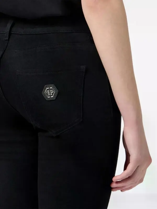 Philipp Plein Logo-plaque Skinny Jeans