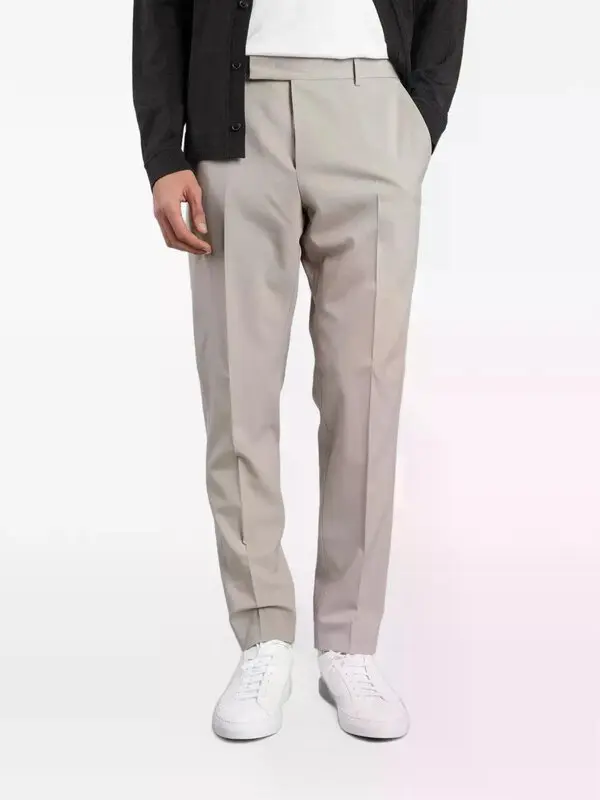 PT TORINO Pressed-crease Tailored Trousers