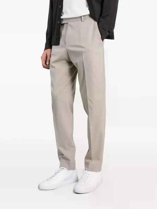 PT TORINO Pressed-crease Tailored Trousers