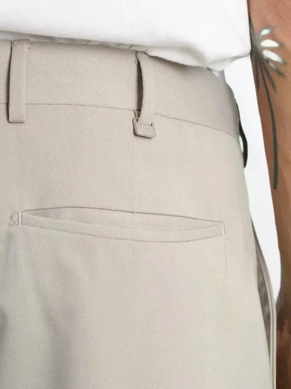 PT TORINO Pressed-crease Tailored Trousers