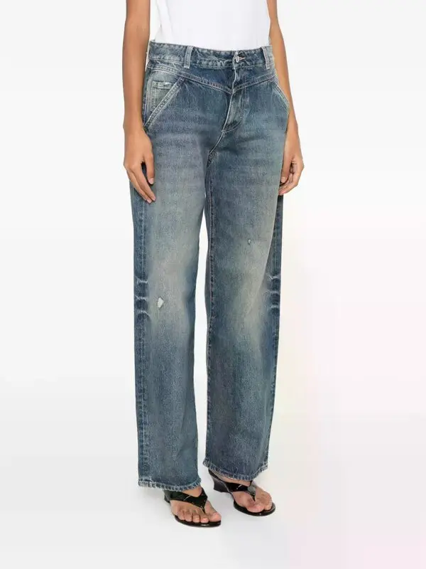 ICON DENIM LOS ANGELES Isel Faded-effect Jeans