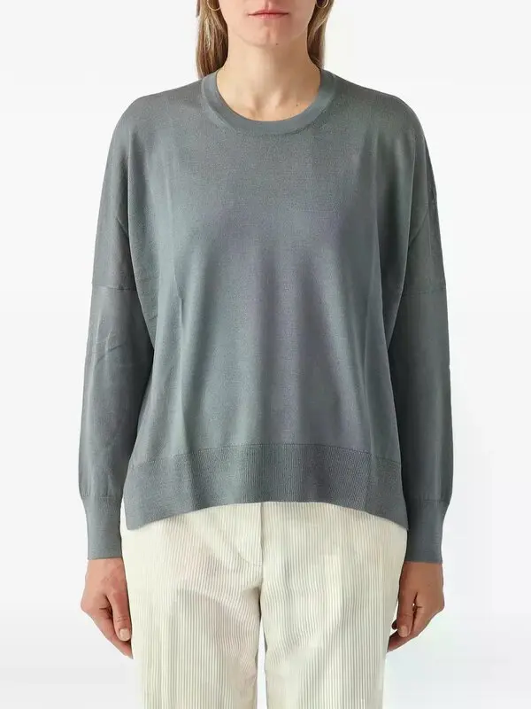 GRAN SASSO Crew-neck Long-sleeve Sweater